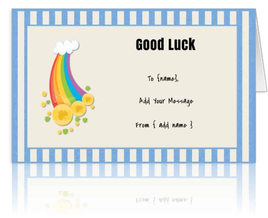 Good Luck Cards – 101 Greeting Cards
